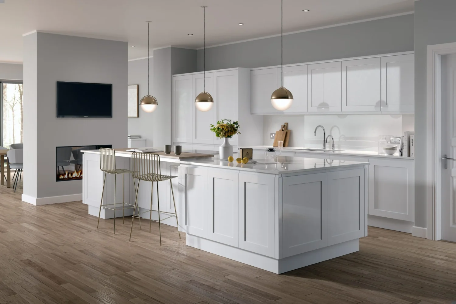 Stylish Omega PLC Kitchens | FKB Designs